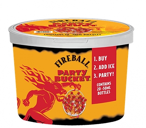 Fireball Cinnamon Party Bucket | Spirits | Wholesale Beer & Alcohol ...