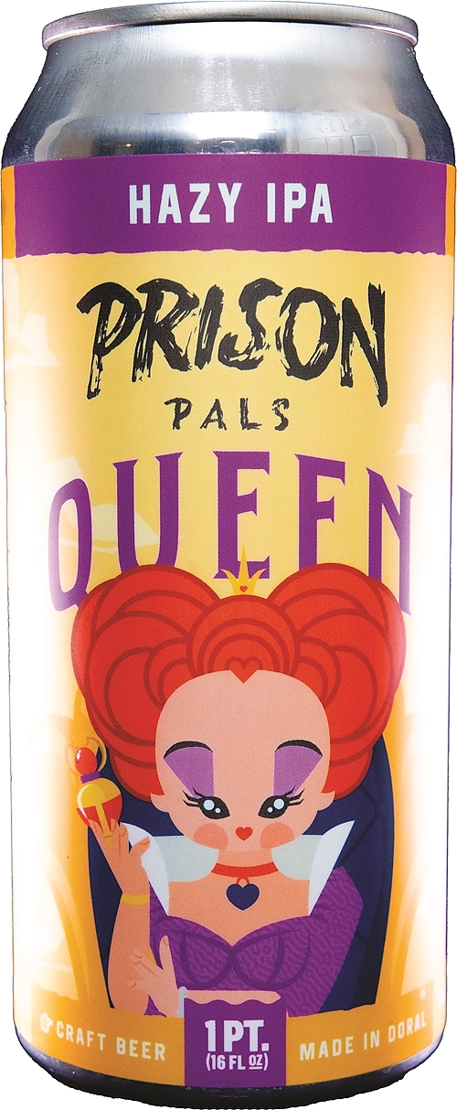 Prison Pals Brewing Co - Queen Hazy IPA | Local Craft Beer | Wholesale ...